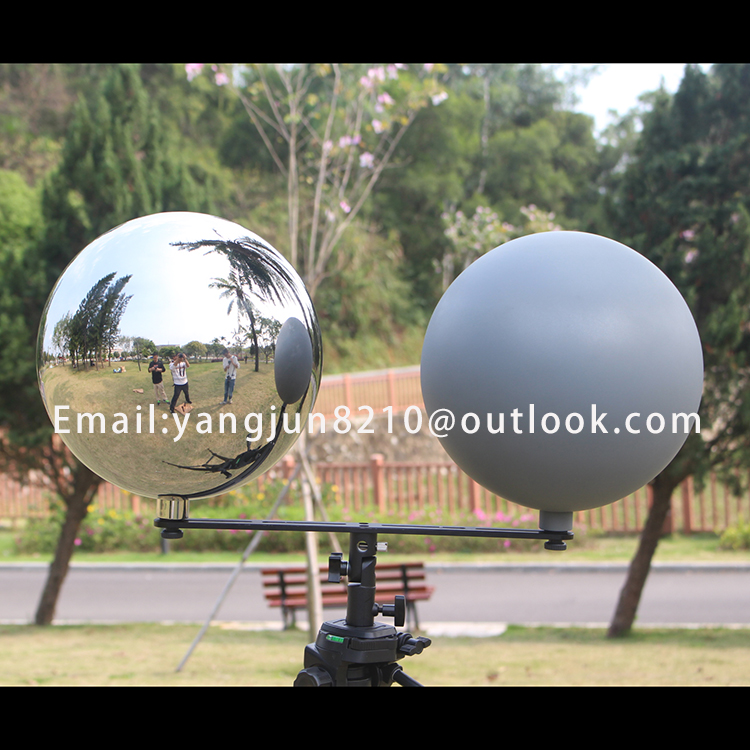 25cmVFX-HDRIProfession Camera Reflector Stainless Steel Hollow Sphere ...