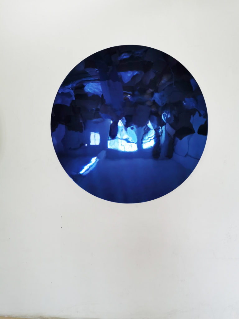55"/48"/ 42"/36" circular concave mirror Stainless Steel Wall Sculpture